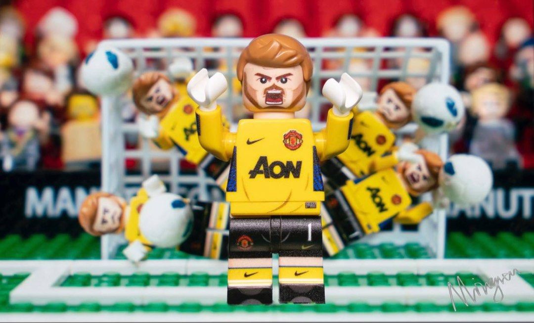 Young David De Gea (Lego compatible), Hobbies & Toys, Toys & Games on ...