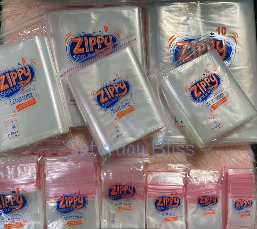 Zippy resealable pouch plastic storage repacking organizing, Hobbies ...