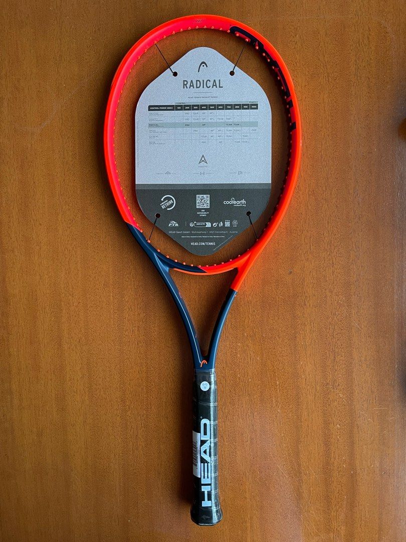 2023 Head Radical Pro Tennis Racket L2, Sports Equipment, Sports ...