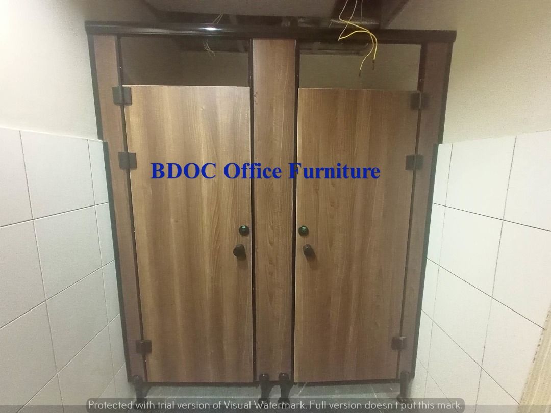 2 door toilet partition / office partition / office table / office ...