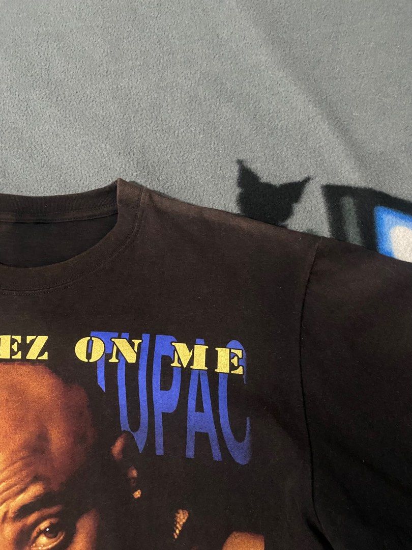 2pac Vintage Boot, Men's Fashion, Tops & Sets, Tshirts & Polo Shirts on ...