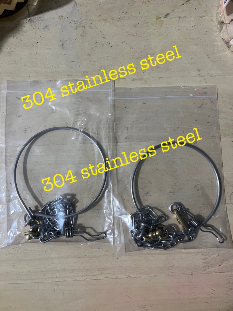 304 stainless steel leg chain for large birds, Pet Supplies, Homes ...