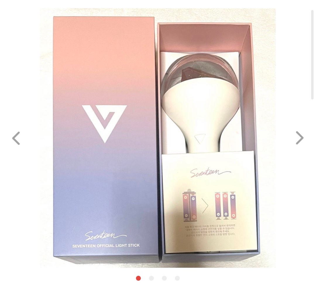 代購 SEVENTEEN 一代克拉棒 SVT Lightstick Ver.1 應援手燈, 興趣及遊戲, 收藏品及紀念品, 韓流 ...