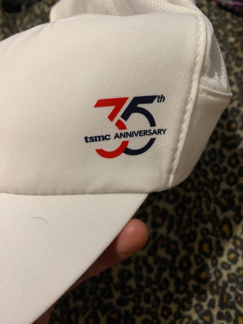 二手 Tsmc 35 台積電 機能 老帽 棒球帽 cap, 她的時尚, 手錶及配件, 帽子在旋轉拍賣