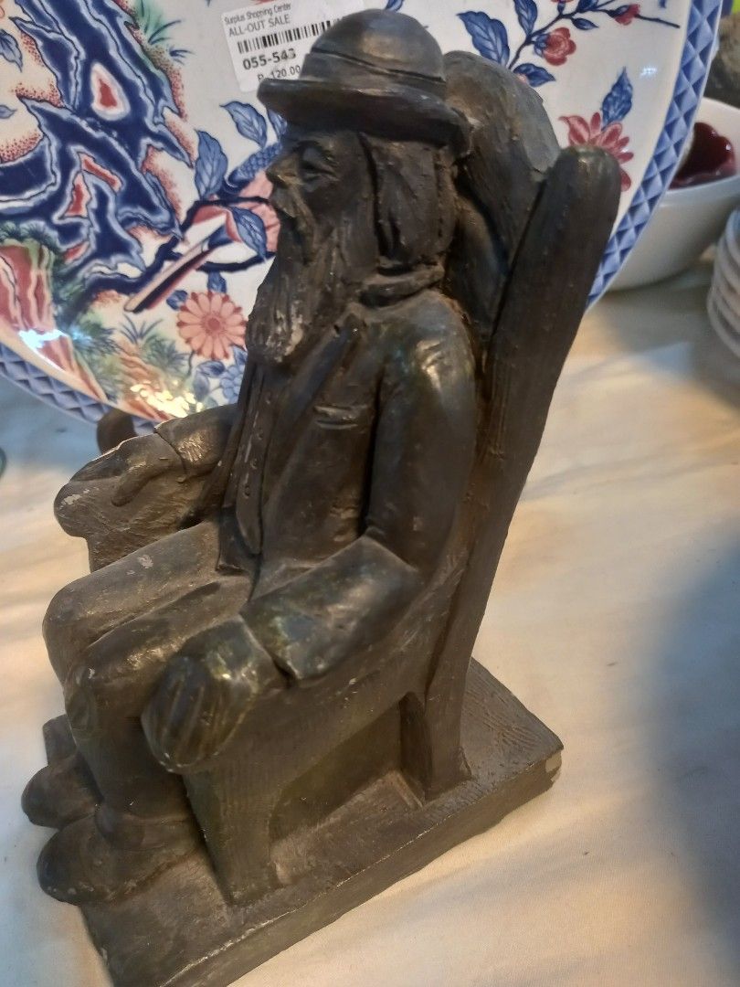 Abraham statue display, Furniture & Home Living, Home Decor, Other Home ...