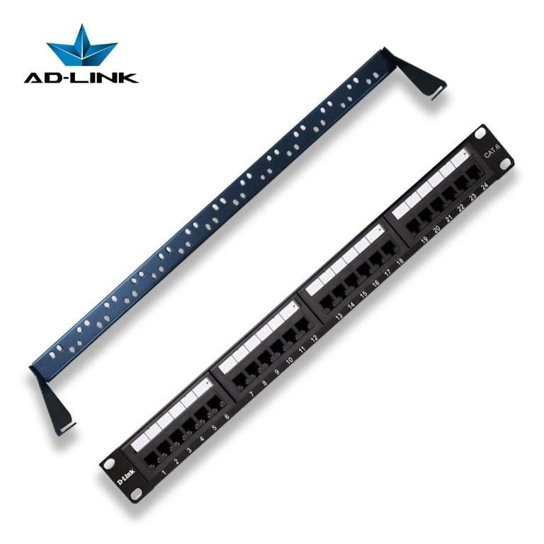 ADLINK 24 Ports Patch Panel CAT6 Fully Load, Computers & Tech, Parts ... ADLINK 24 Ports Patch Panel CAT6 Fully Load, Computers & Tech, Parts ...