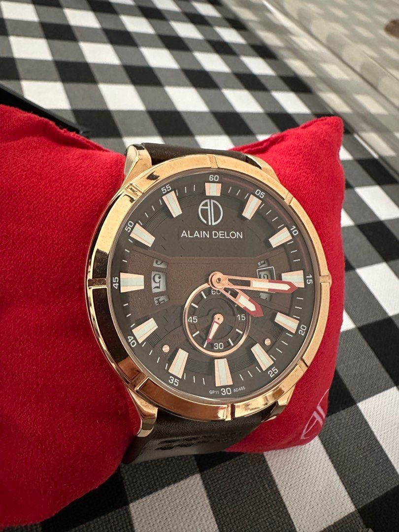 Alain Delon Watch, Men's Fashion, Watches & Accessories, Watches on ...