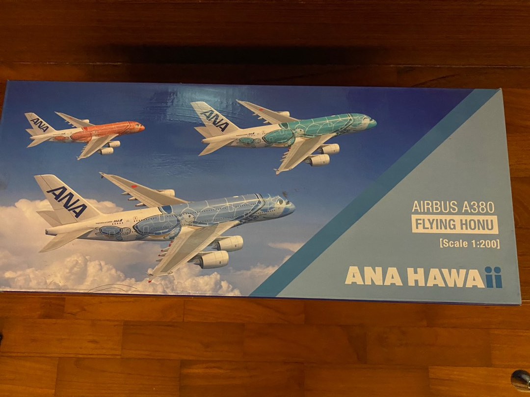 ANA aircraft model A380 flying honu, Hobbies & Toys, Travel, Travel ...