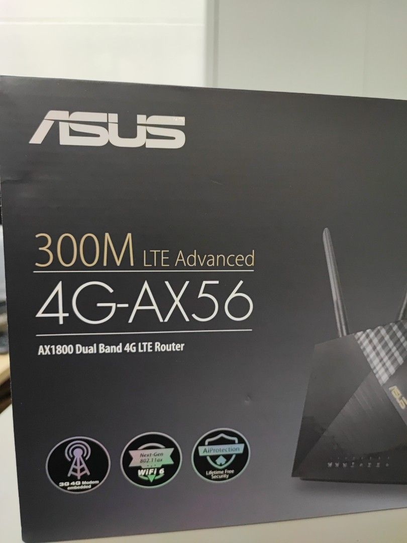 Asus LTE Router 4G-AX56, Computers & Tech, Parts & Accessories ...