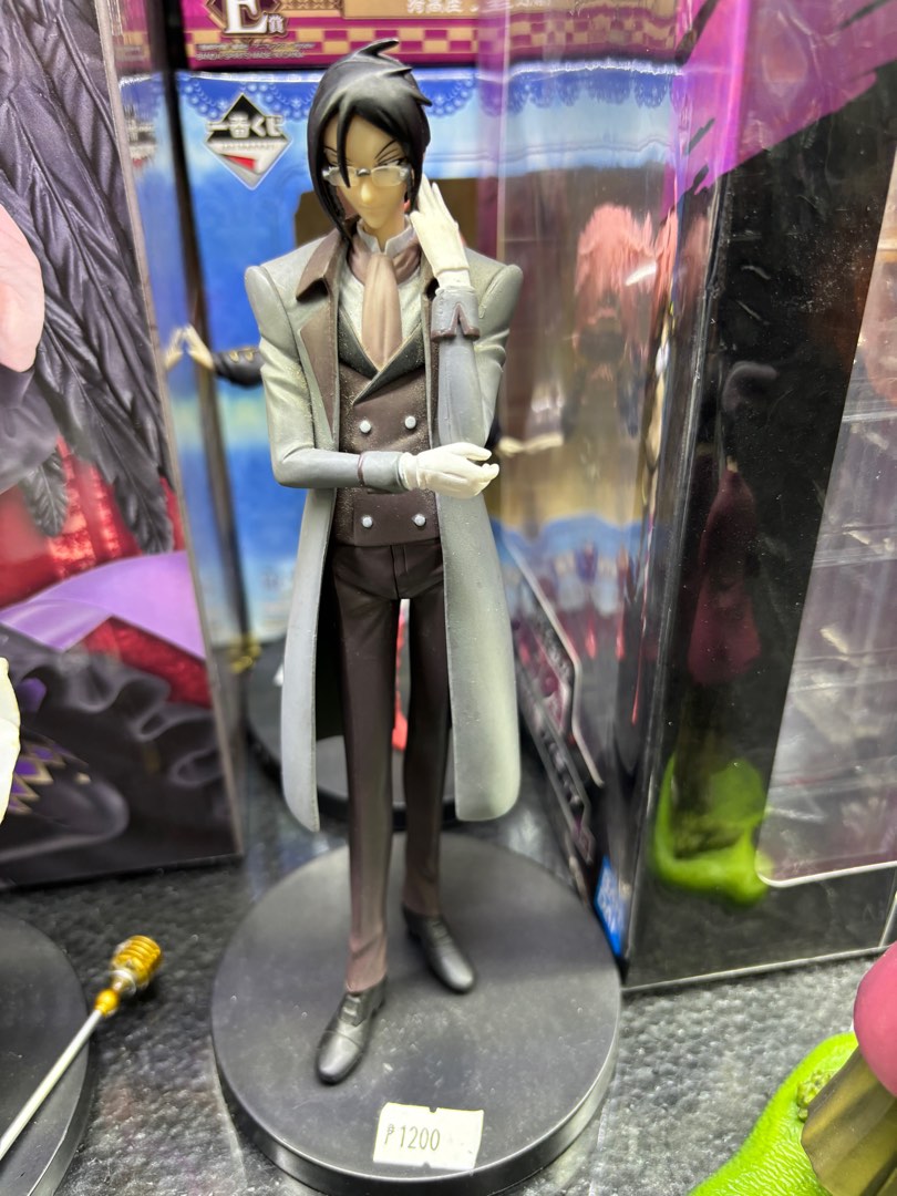 Authentic Black Butler Sebastian Michaelis Figure, Hobbies & Toys, Toys ...