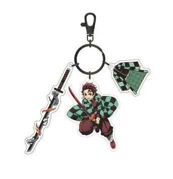 [AVAILABLE] Kimetsu no Yaiba // Demon Slayer Acrylic Key Rings, Hobbies ...