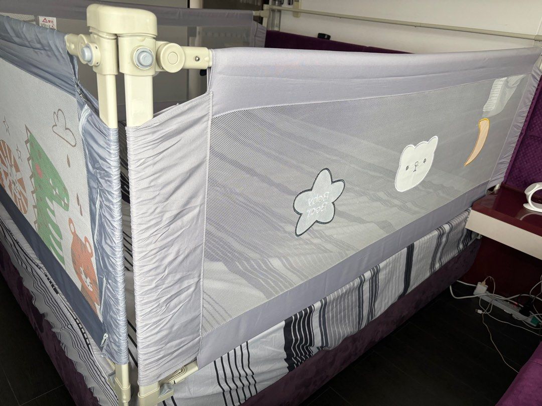 Baby Bed Guard (Full Set), Babies & Kids, Baby Nursery & Kids Furniture ...