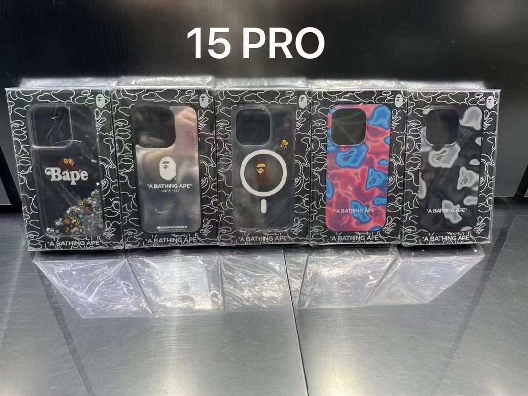 BAPE APE HEAD IPHONE 15 SERIES CASE, Mobile Phones & Gadgets, Mobile ...