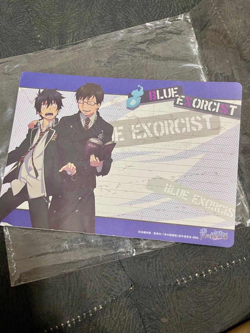 Big anime notepad japan new, Hobbies & Toys, Stationary & Craft ...