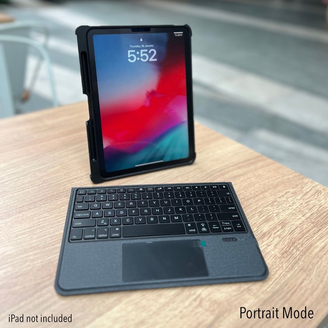 Bluetooth Detachable Keyboard Case with TouchPad for iPad Pro 11" (Gen ...