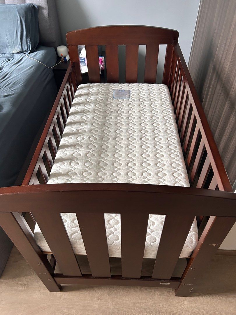 Boori Alice Convertable Cot/Crib, Babies & Kids, Baby Nursery & Kids ...