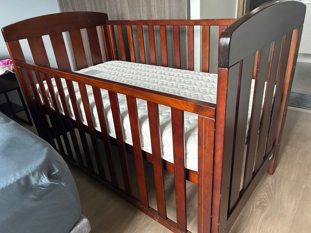 Boori Alice Convertable Cot/Crib, Babies & Kids, Baby Nursery & Kids ...