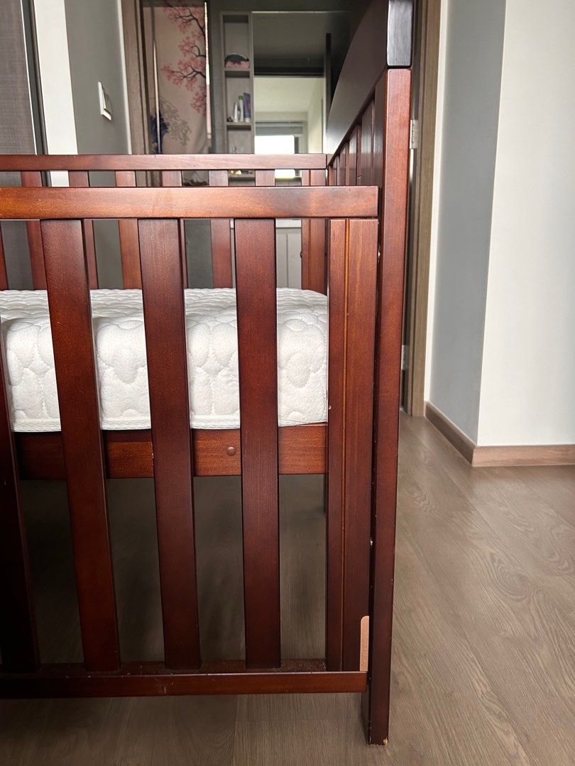 Boori Alice Convertable Cot/Crib, Babies & Kids, Baby Nursery & Kids ...