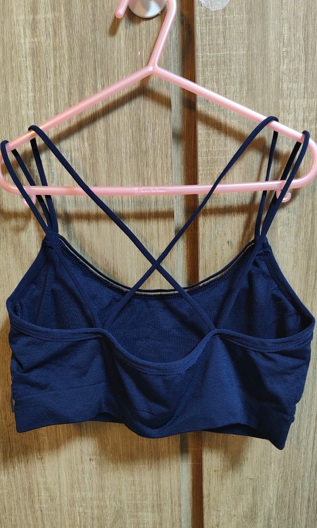 Brand New Bralette (red, blue and black), Women's Fashion, New ...