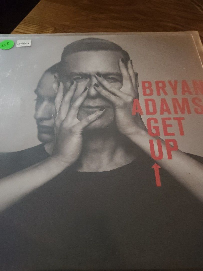 Bryan Adams Get Up LP Vinyl Record, Hobbies & Toys, Music & Media ...