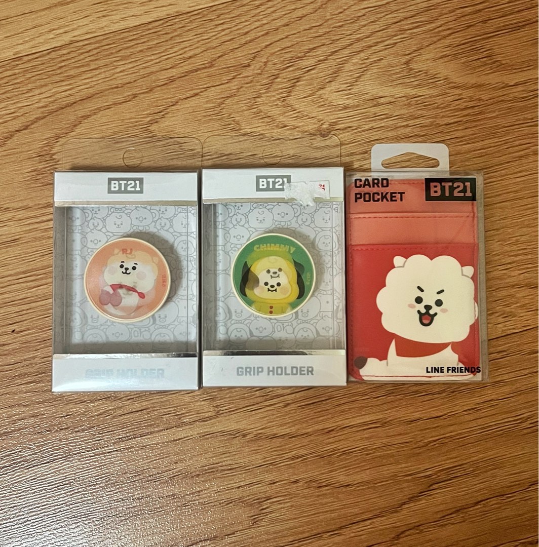 Bt21 grip tok card pocket, Hobbies & Toys, Memorabilia & Collectibles ...