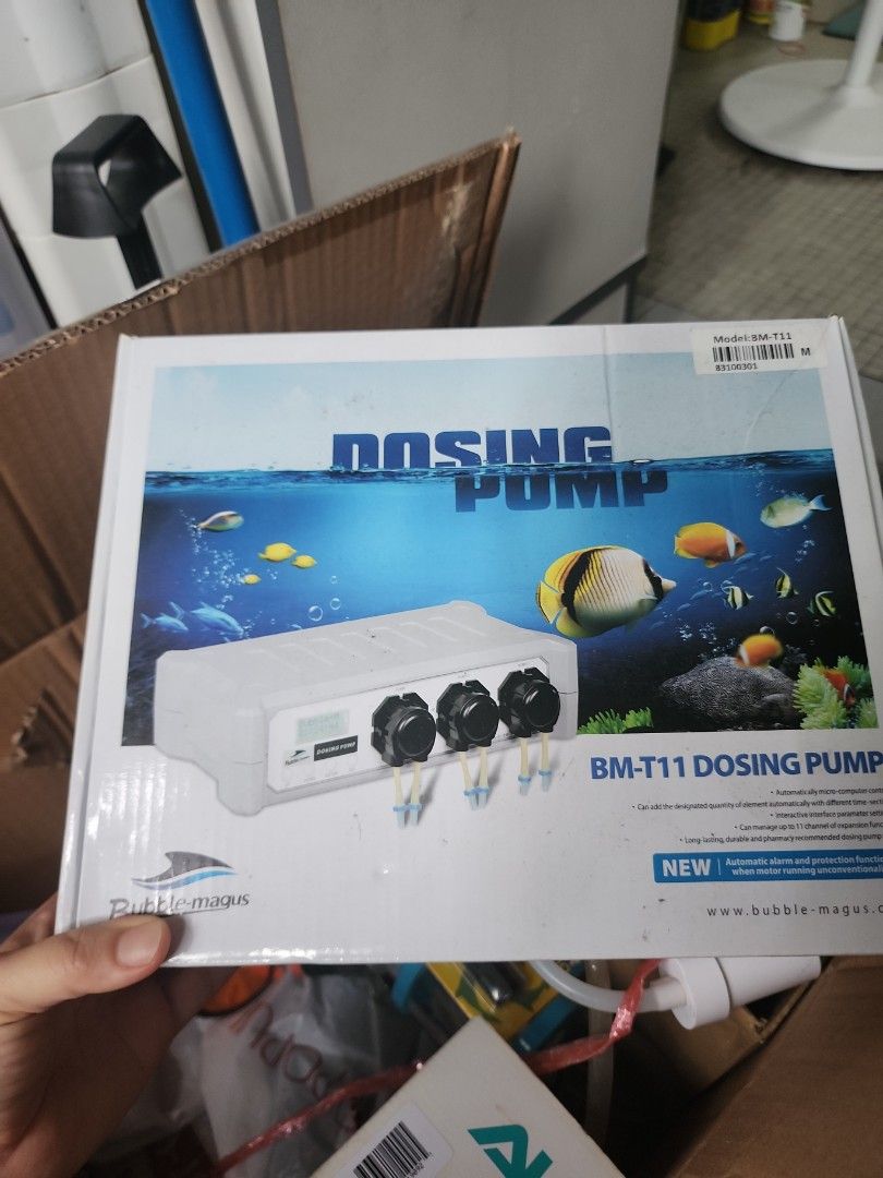 Bubble magus BM-T11 dosing pump, Pet Supplies, Homes & Other Pet Accessories on Carousell