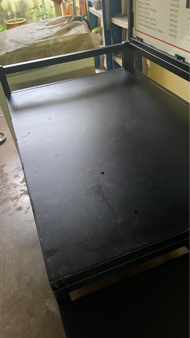 Burger stall foldable , stall lipat, Food & Drinks, Local Eats on Carousell