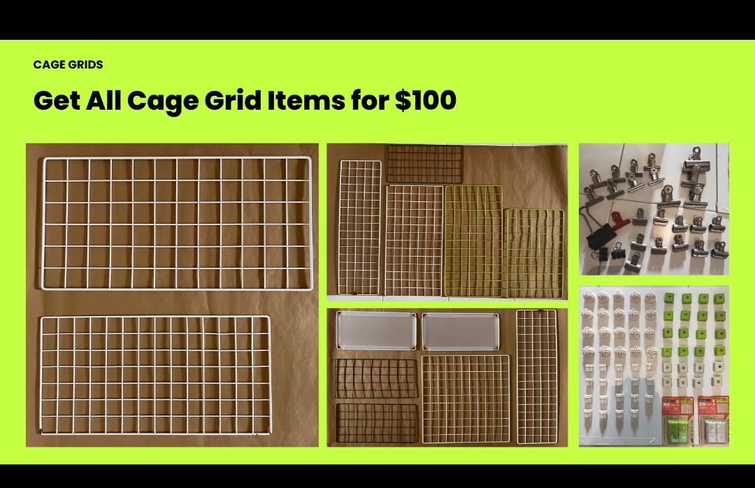 Cage Grid & Grid Connectors for Sale, Pet Supplies, Homes & Other Pet ...