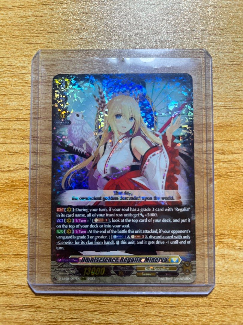 Cardfight Vanguard Minerva Bundle, Hobbies & Toys, Toys & Games on Carousell