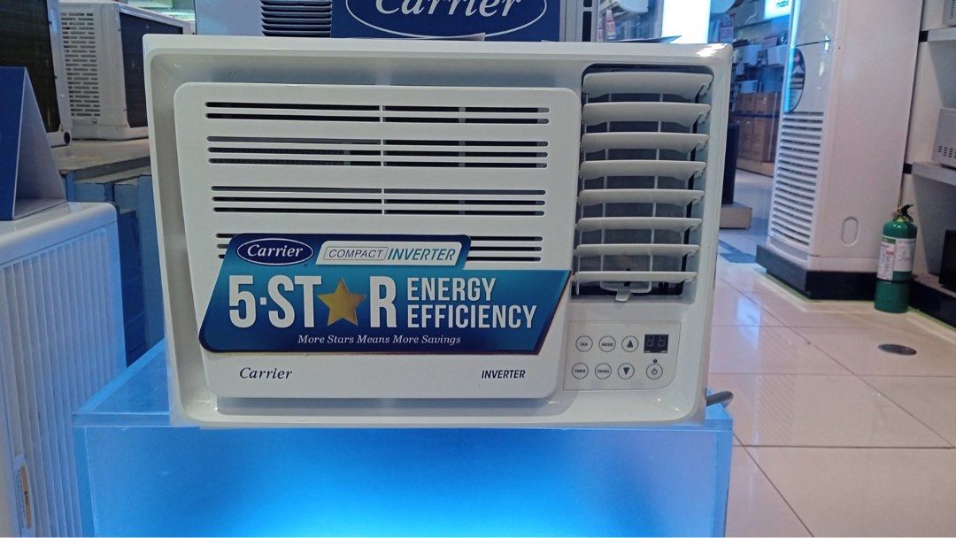CARRIER WINDOW TYPE AIRCON, TV & Home Appliances, Air Conditioning and ...