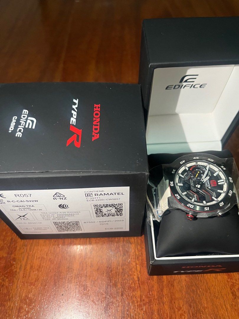 Casio edifice honda type r limited edition, Luxury, Accessories on Carousell