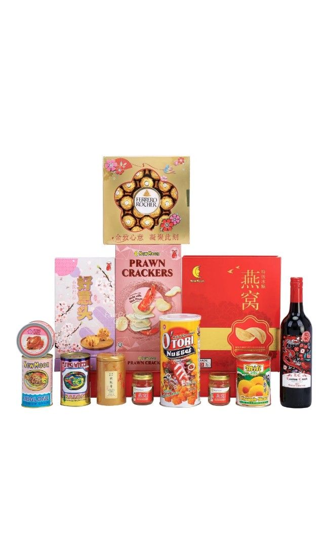 Chinese New Year Hamper, Food & Drinks, Gift Baskets & Hampers on Carousell