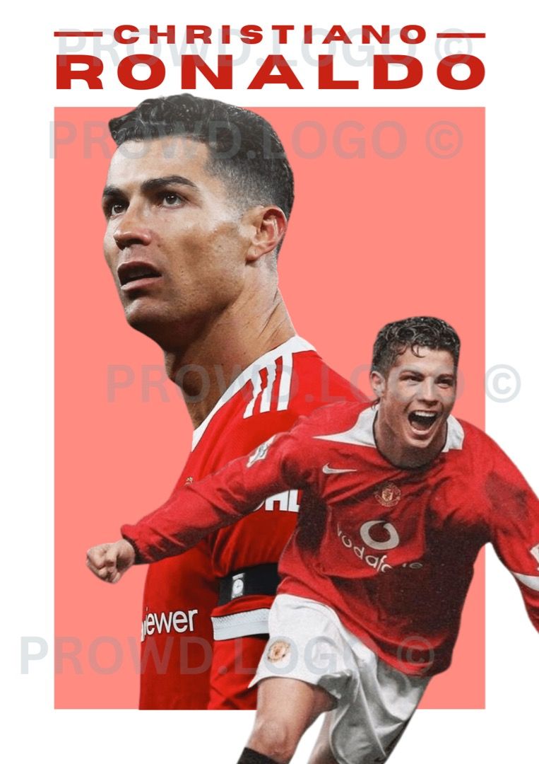 CHRISTIANO RONALDO ORIGINAL POSTER [V1 - MAN-U, V2, PORTUGAL], Hobbies ...