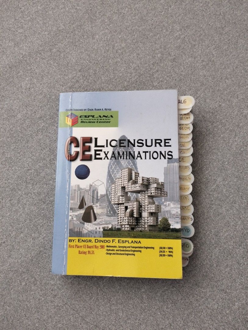 Civil Engineering Review and Refresher Board Exam Books, Hobbies & Toys, Books & Magazines ...