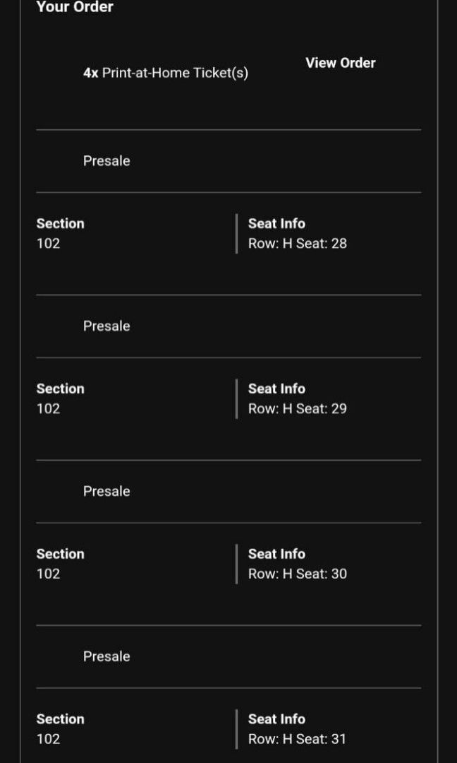 Coldplay cat 3 ticket 26th Jan, Tickets & Vouchers, Event Tickets on ...