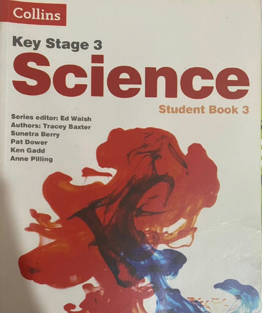 COLLINS KS3 science student book 3, Hobbies & Toys, Books & Magazines, Textbooks on Carousell