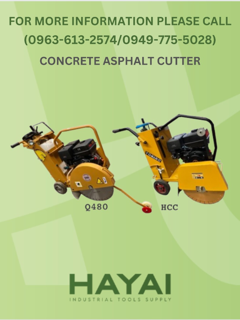 CONCRETE ASPHALT CUTTER, Commercial & Industrial, Construction Tools ...