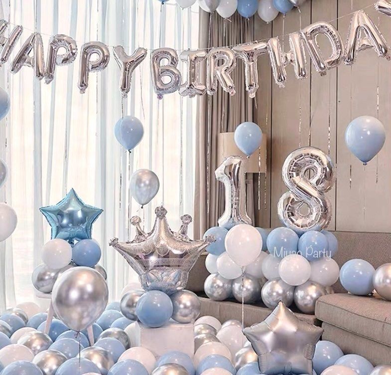 Create a festive atmosphere with this DIY birthday decoration package ...