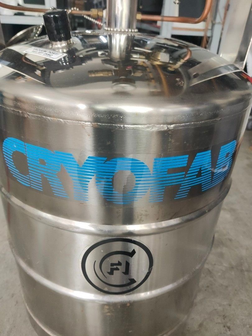 Cryofab CFP 50 CFPB50 Nitrogen Tank/ Cryogenic Tank for sale @ $1500 ...