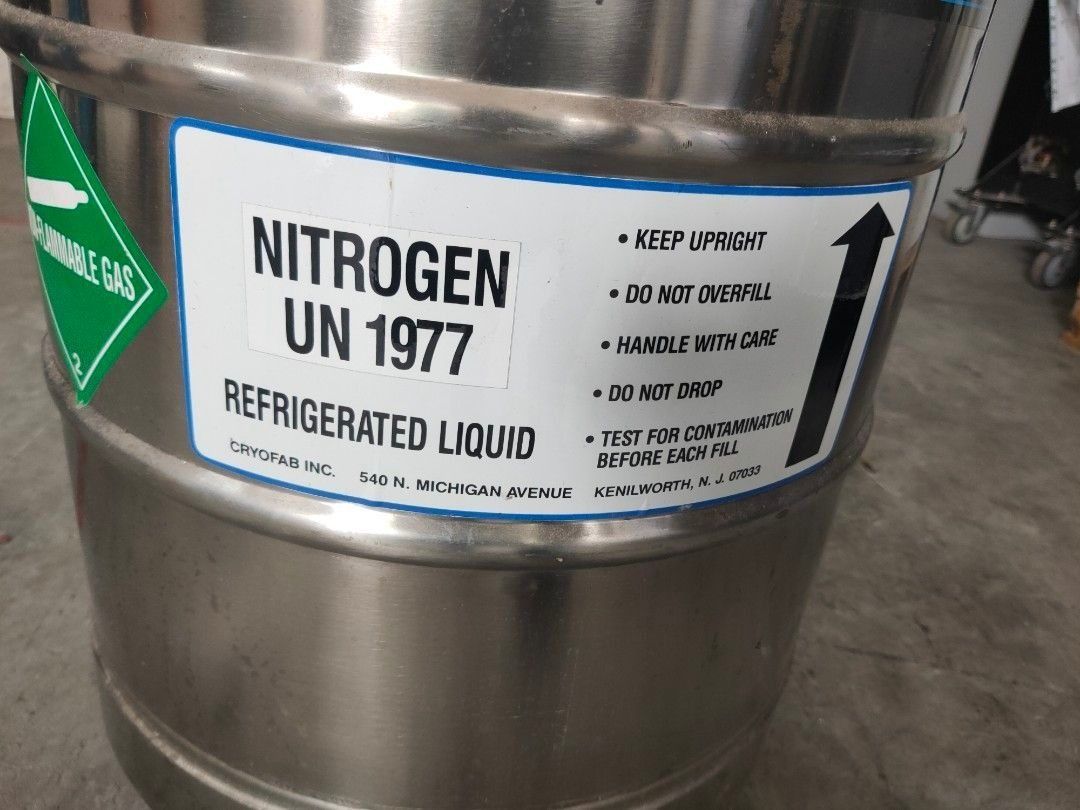 Cryofab CFP 50 CFPB50 Nitrogen Tank/ Cryogenic Tank for sale @ $1500 ...