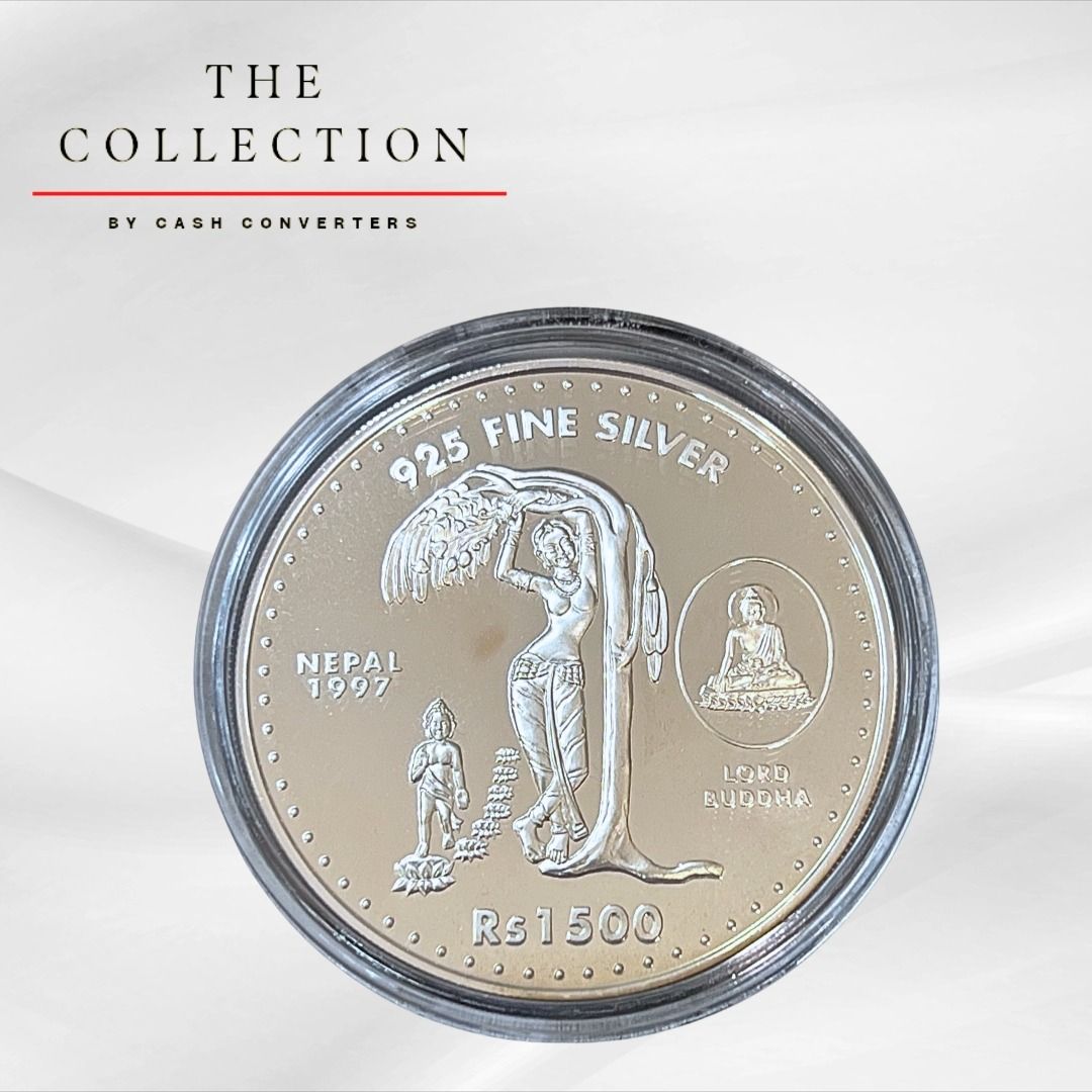 CT-Kingdom Of Nepal Silver Coin 925 1oz, Everything Else on Carousell