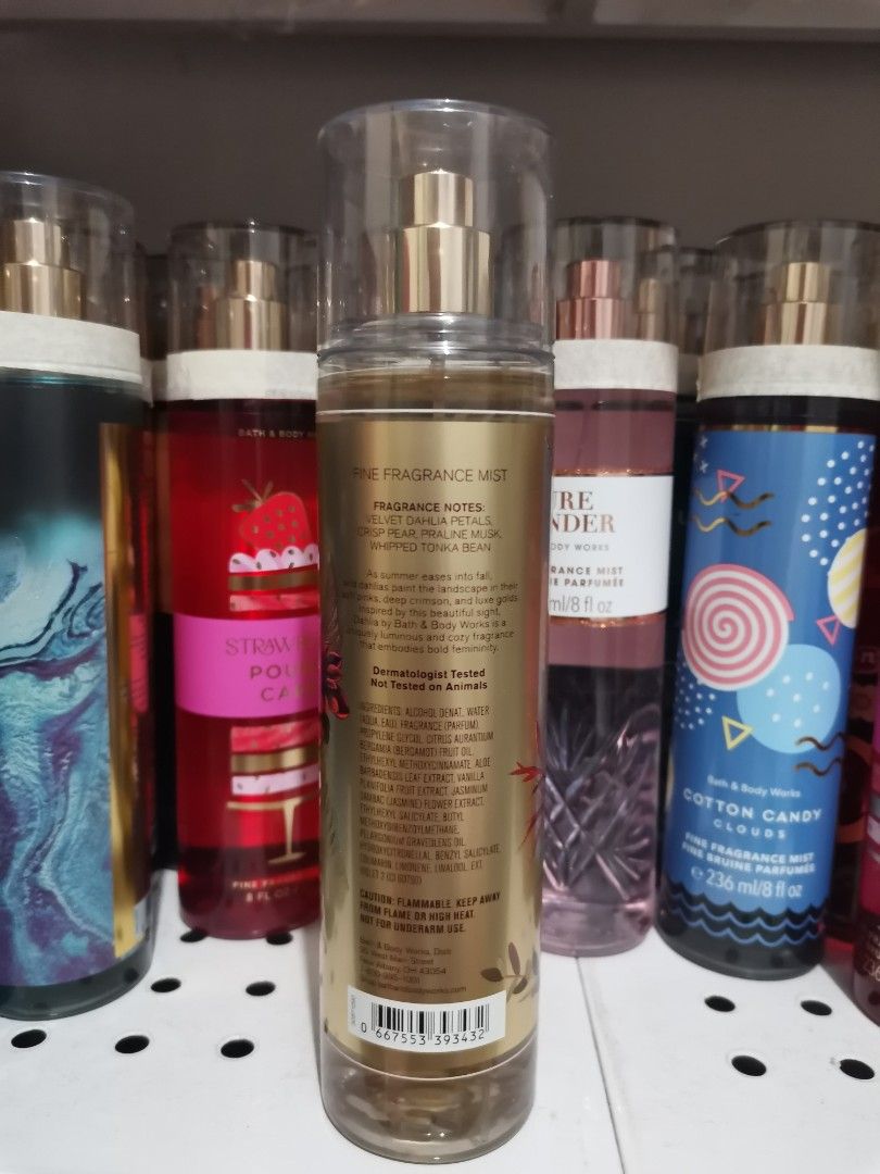 DAHLIA FINE FRAGRANCE MIST, Beauty & Personal Care, Fragrance & Deodorants on Carousell