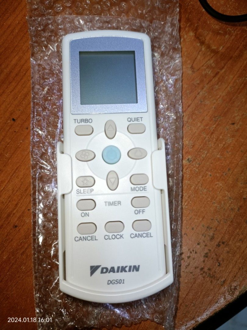 Daikin Original Aircond Remote, TV & Home Appliances, Air Conditioners ...