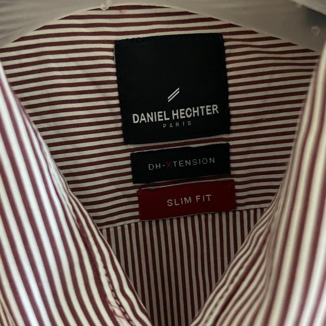 Daniel Hechter Long Sleeves Polo Slim Fit, Men's Fashion, Tops & Sets ...