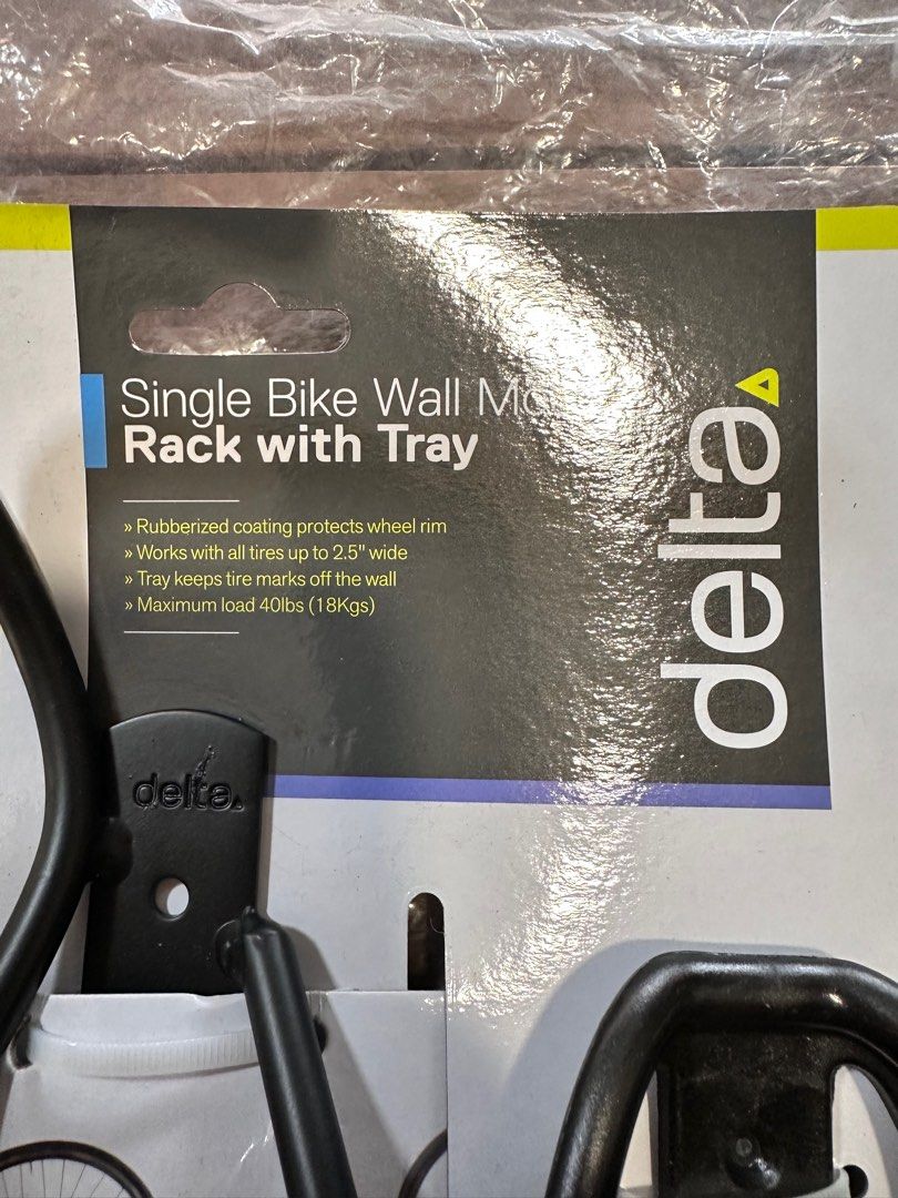 Delta Cycle bicycle bike storage rack wall hook, Sports Equipment ...