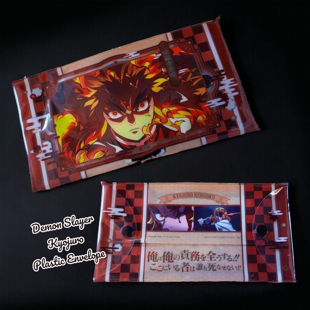 Demon Slayer Plastic Envelope, Hobbies & Toys, Memorabilia ...