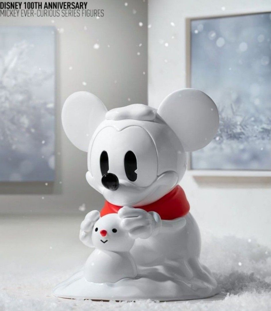 Disney 100th- ever curious popmart series. SNOWMAN MICKEY, Hobbies ...
