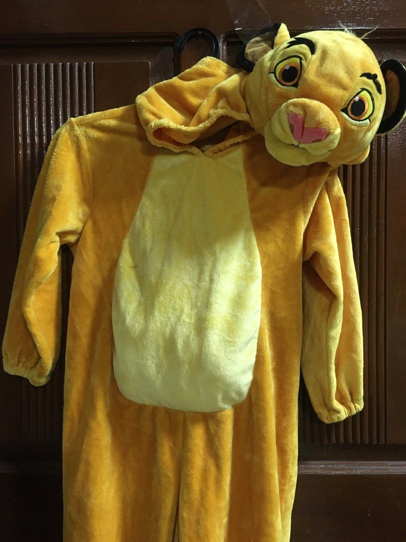 Disney Simba Costume, Babies & Kids, Babies & Kids Fashion on Carousell