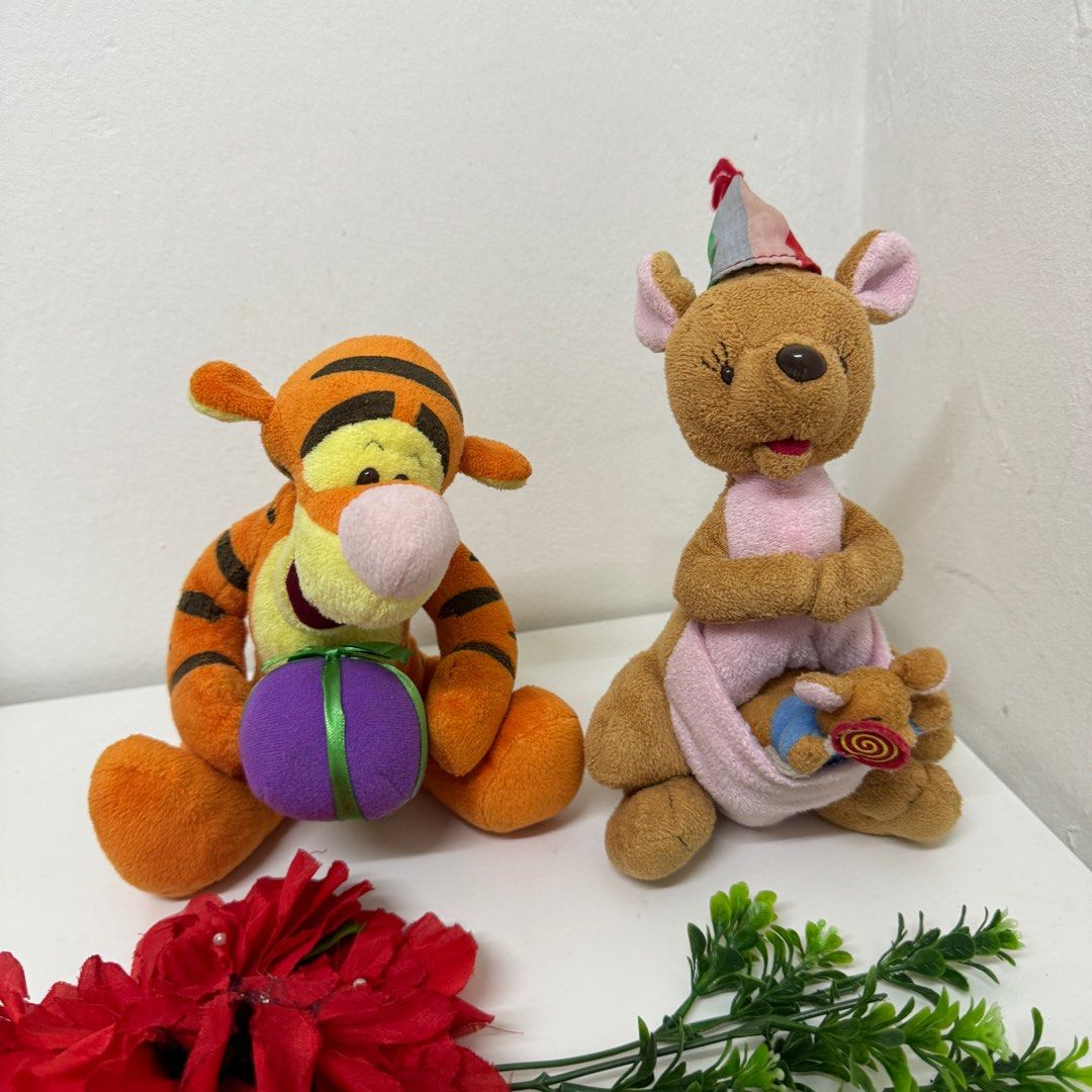 Disney Winnie the Pooh 80th anniversary tigger soft toy_Kangaroo soft ...