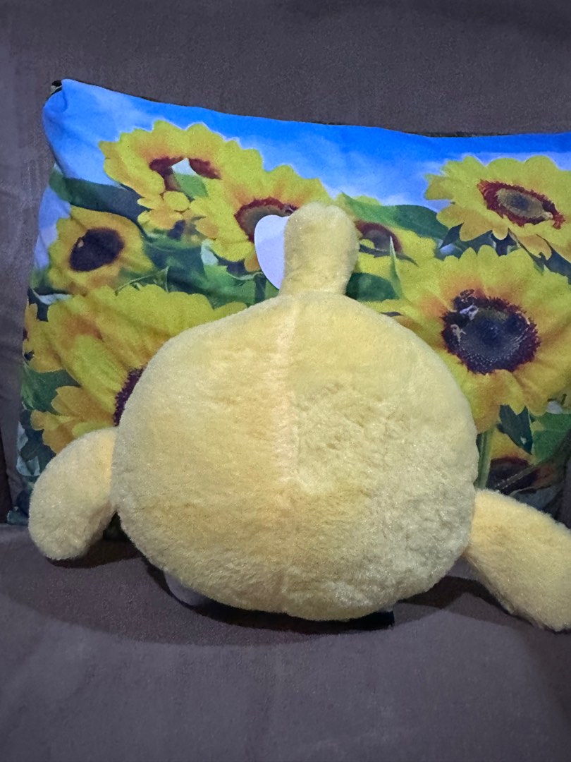 Eggy party plush cute yellow plush., Hobbies & Toys, Toys & Games on ...
